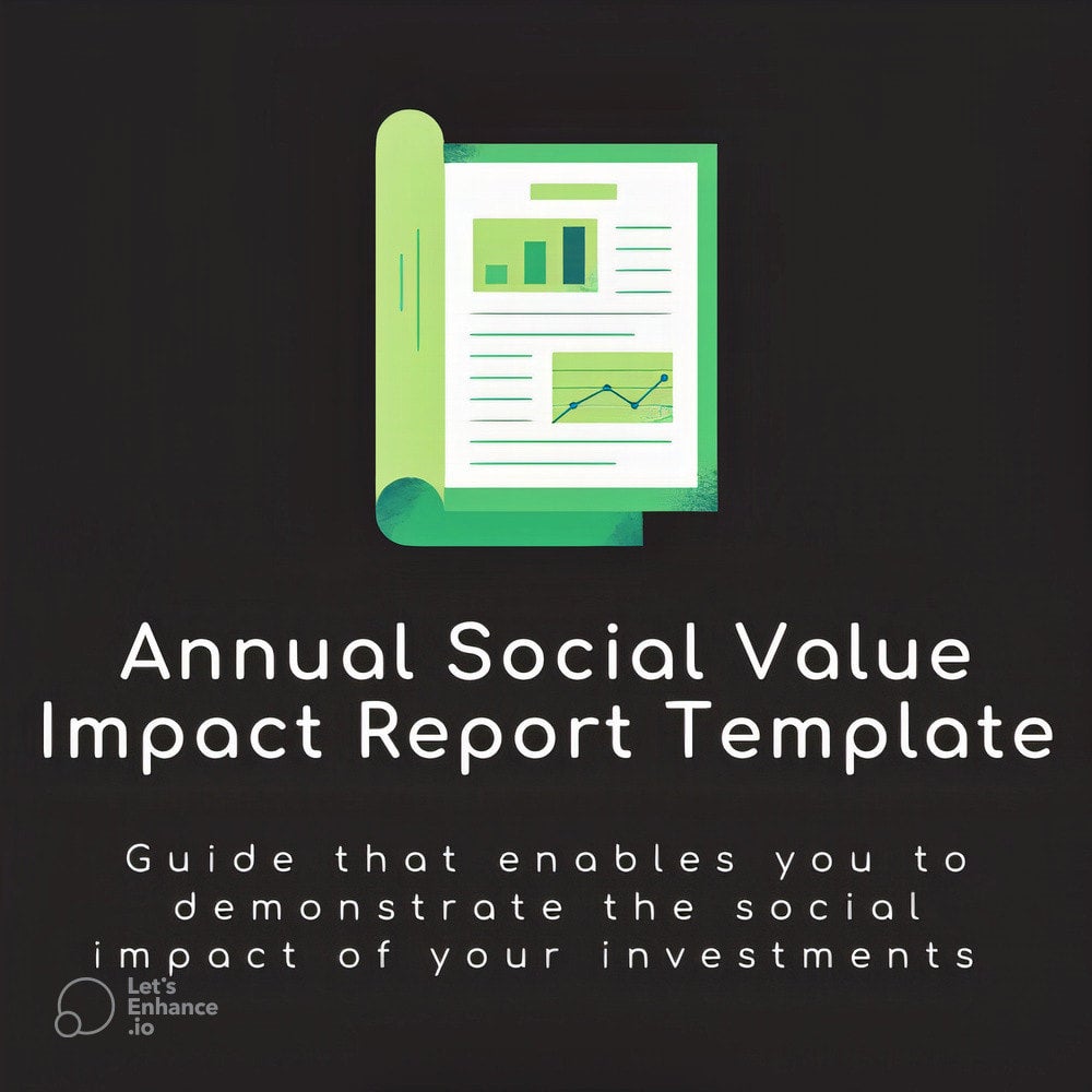 Annual Social Value Impact Report Template/Example | Social Edge